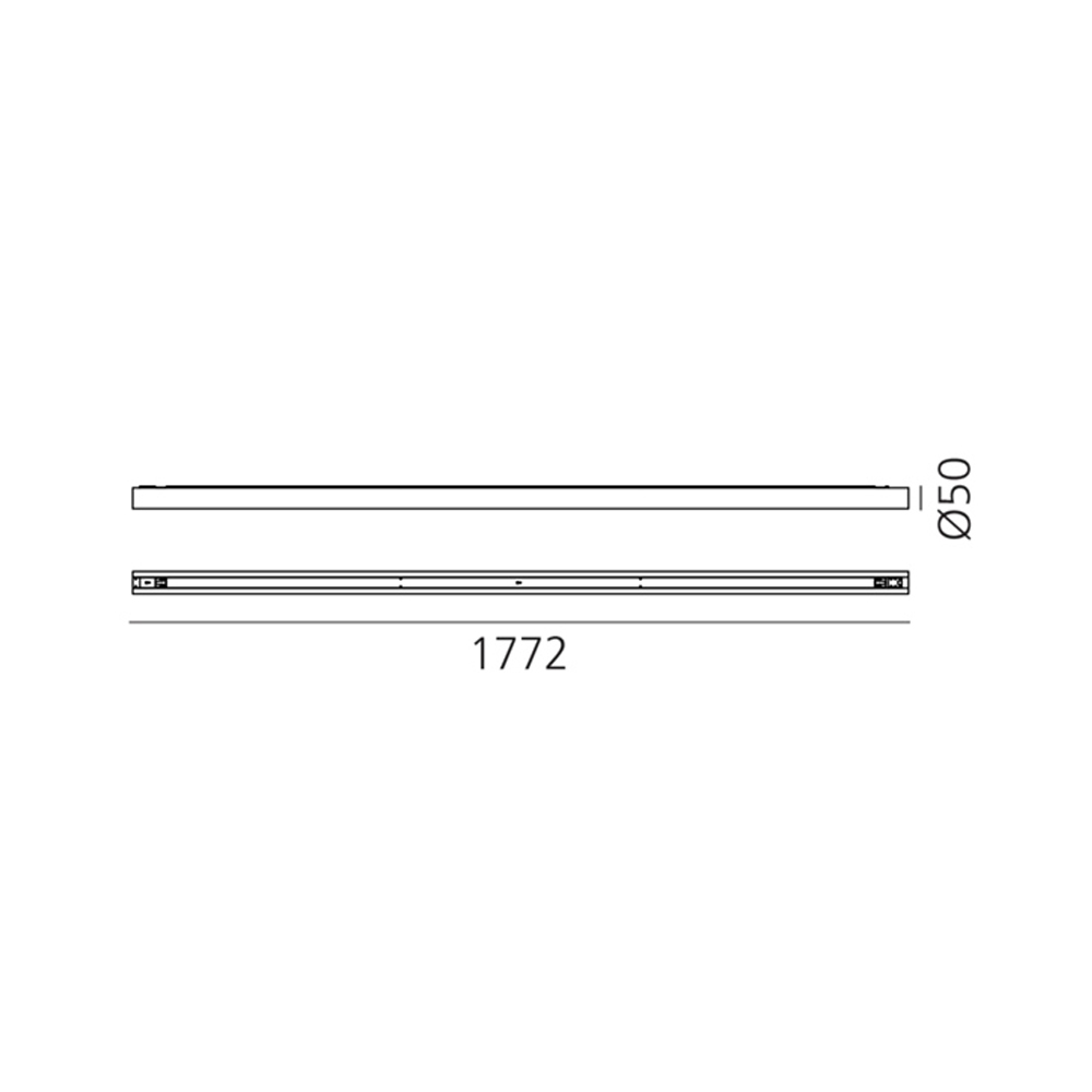 Artemide ALPHABET OF LIGHT SYSTEM S Lineare - 1800 mm - 3500K ...