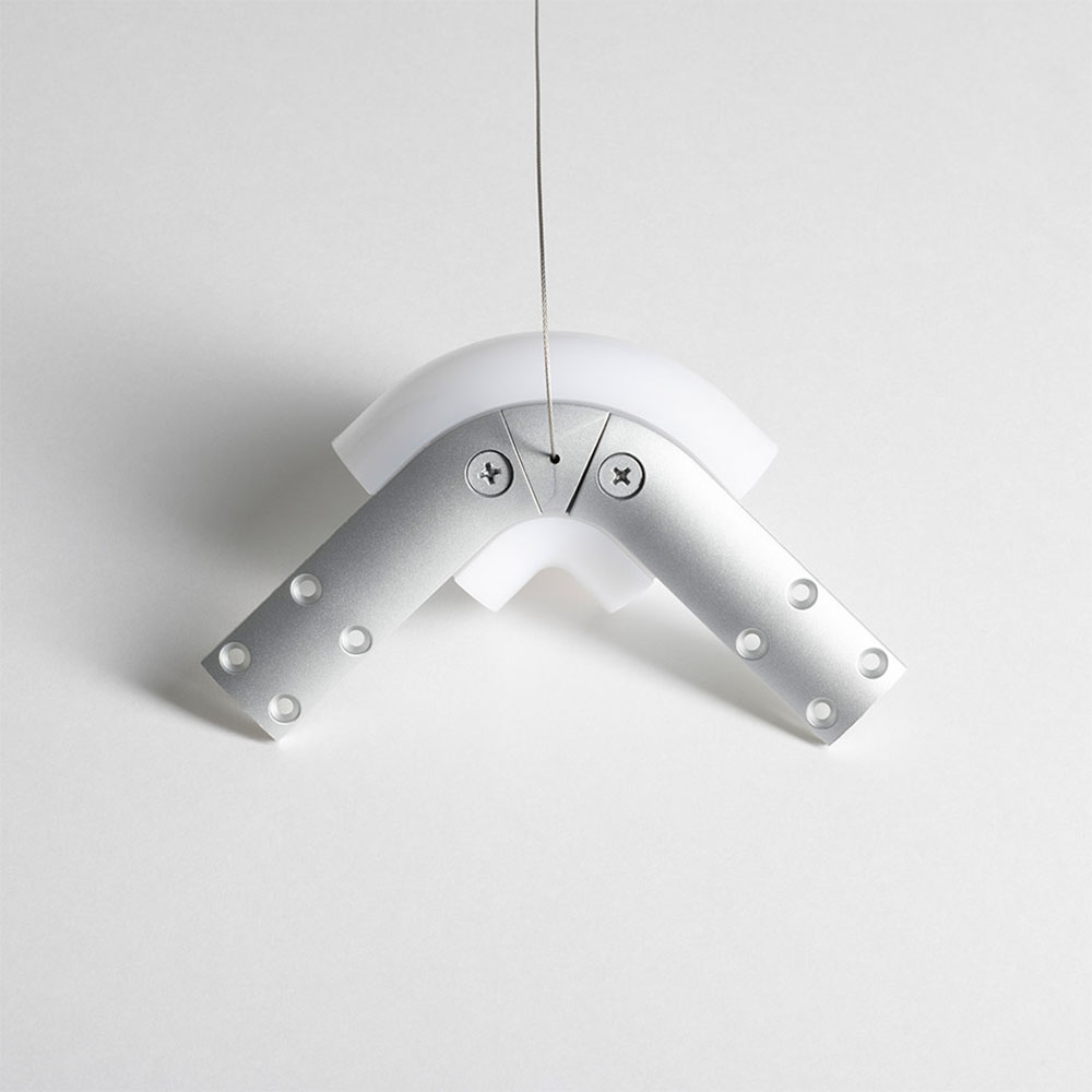 Artemide ALPHABET OF LIGHT SYSTEM C Curvo - 90° - 3500K - Non ...