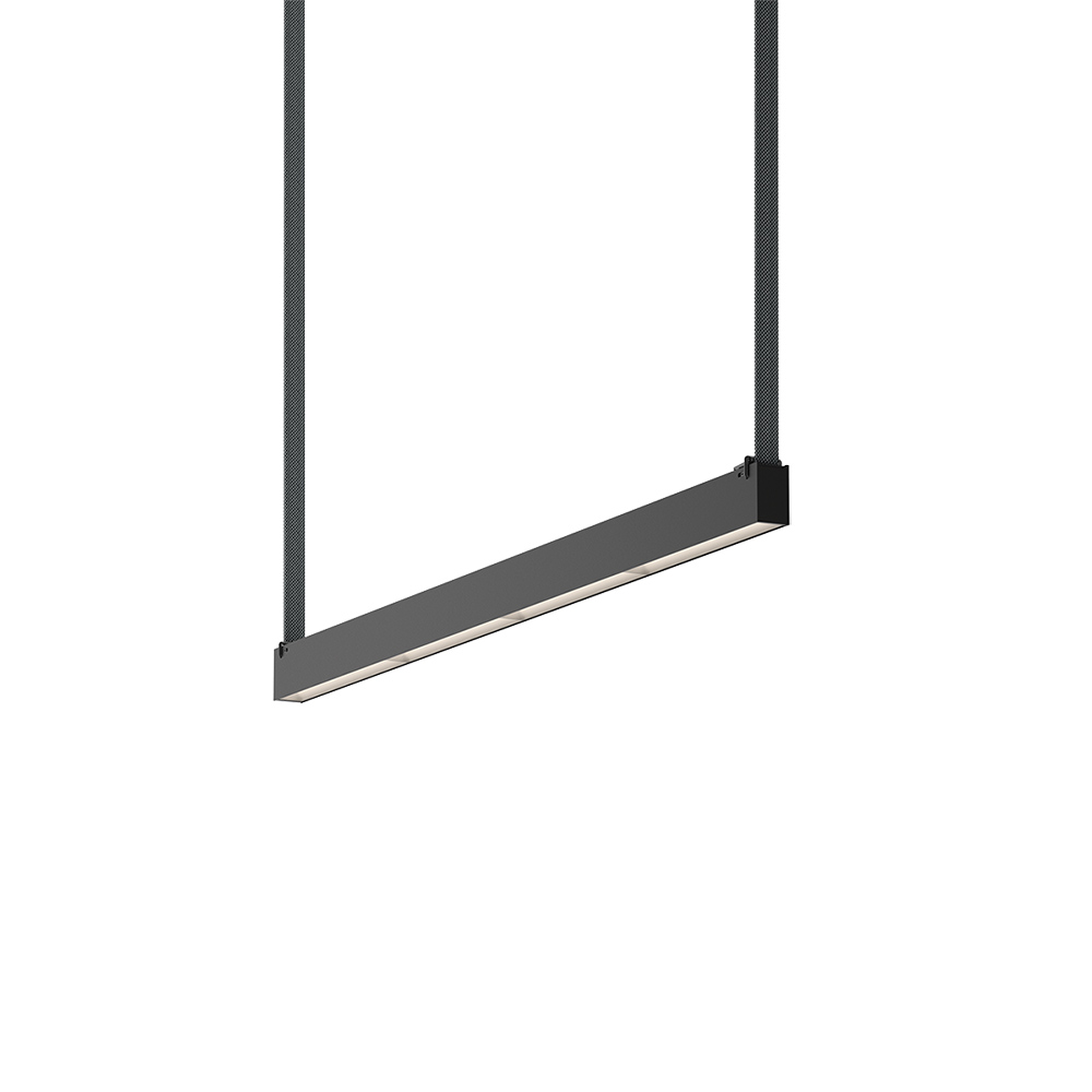 Vibia PLUSMINUS Linear Low UGR 6270 - 2700K On/Off - nero (solo corpo ...